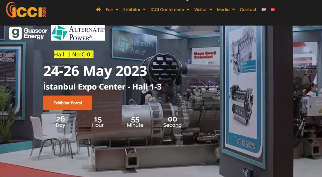 Guascor Energy will be at the International Cogeneration Conference of Istanbul -ICCI - Guascor ...
