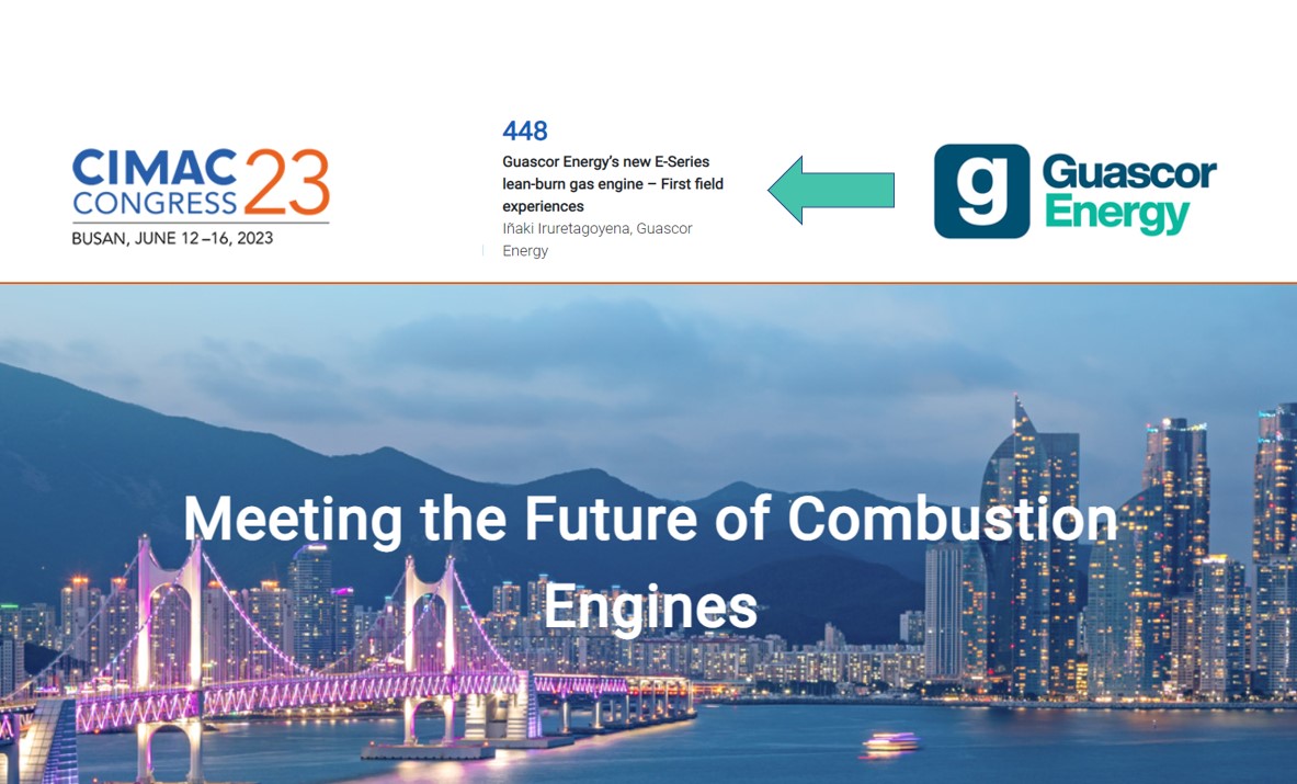 Guascor Energy highlights lean-burn engine tech at CIMAC, Korea ...